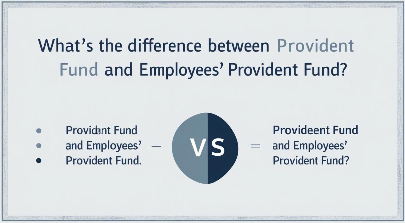 PF vs EPF: What’s the Difference Between Provident Fund and Employees ...